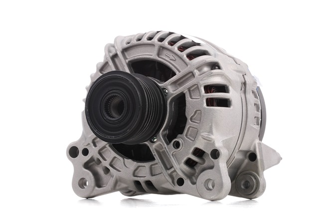 VALEO Generator 14V, 120A, L 35°, mit Keilrippenriemenscheibe 200034 ...